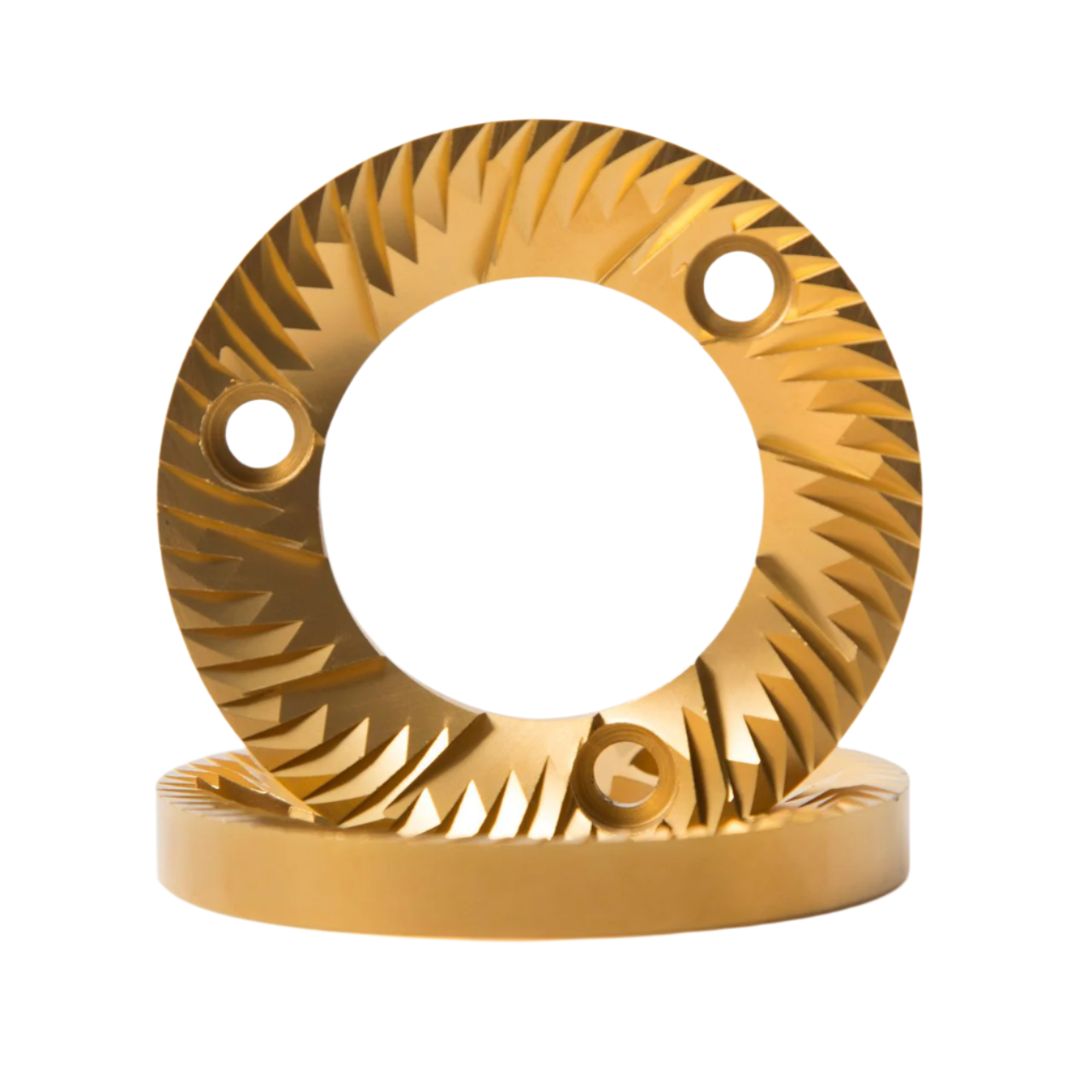 75mm Titanium-Coated Cast Steel Burrs for SCODY II Grinder