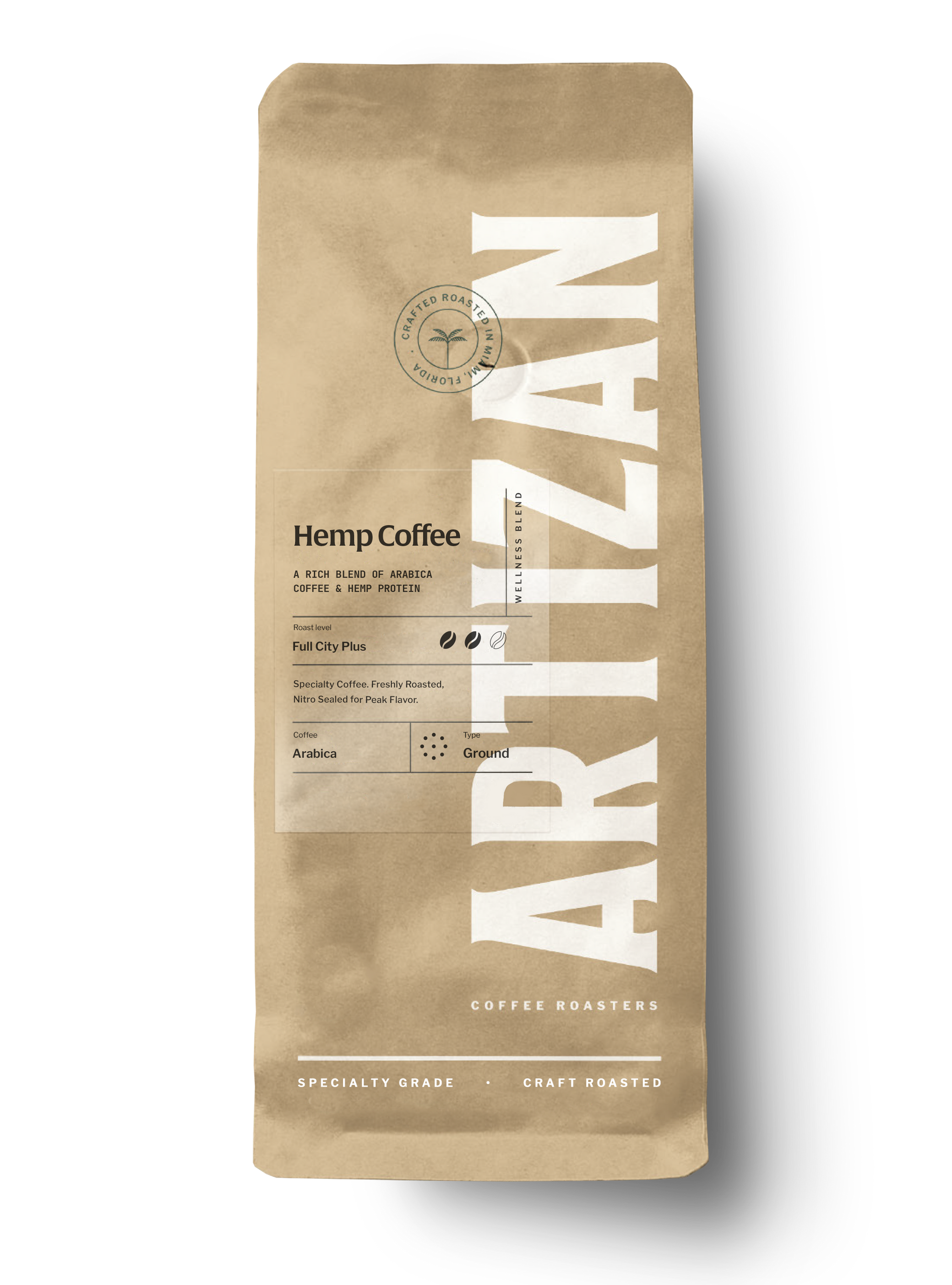 Hemp Coffee Blend - Medium Roast