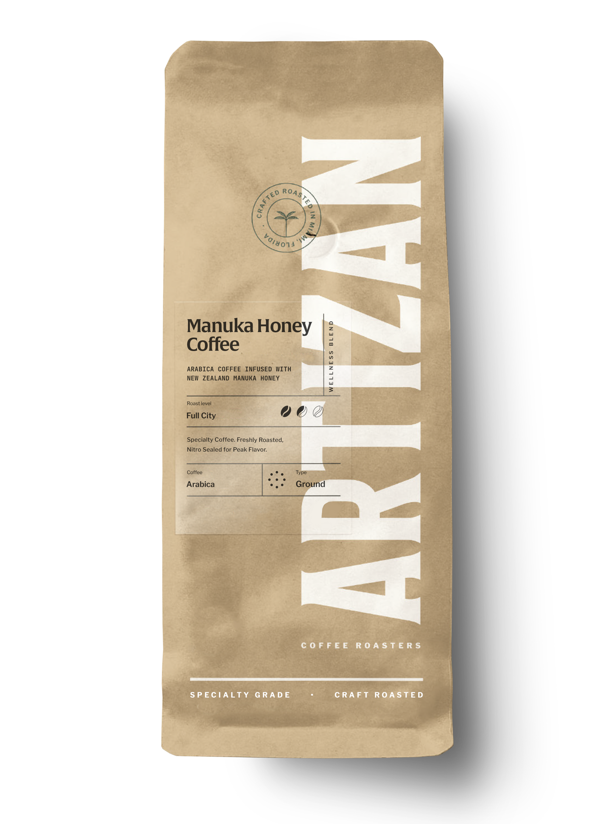 Manuka Honey Coffee Rx – Arabica with Manuka Honey